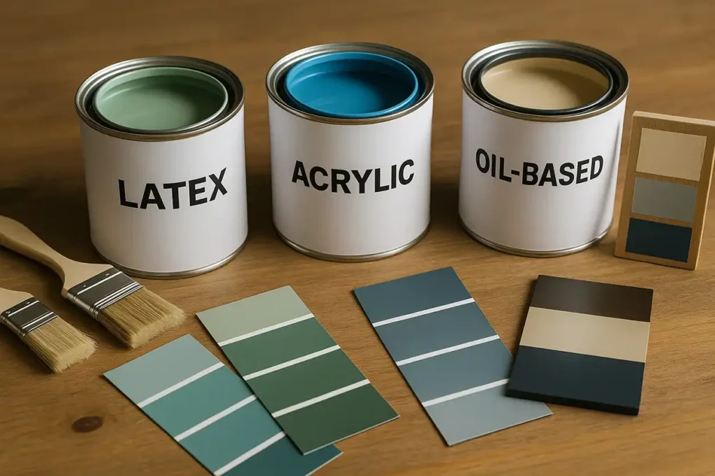 Types of Paint & Finishes: Walls, Trim, Ceilings