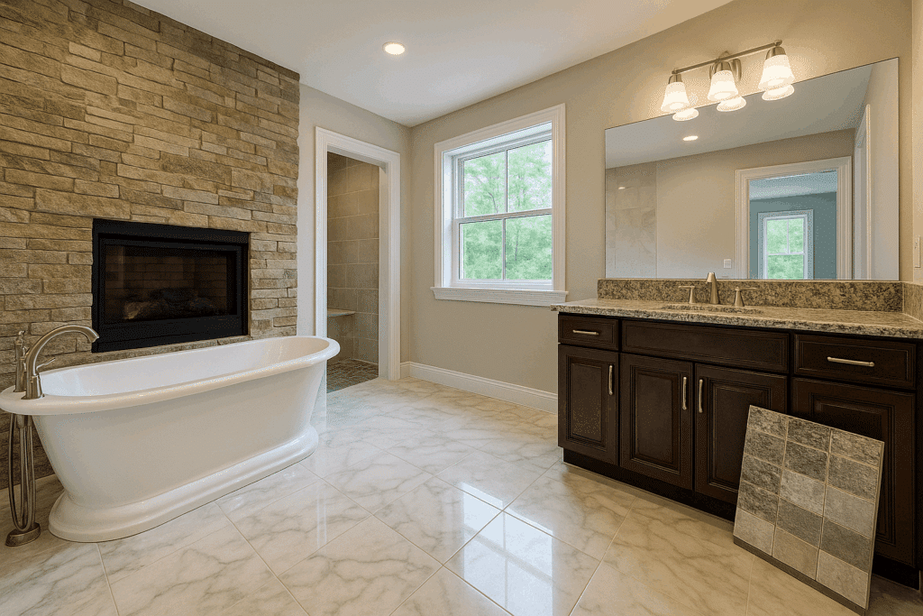 Types of Tile: Ceramic, Porcelain, Stone & Glass Options